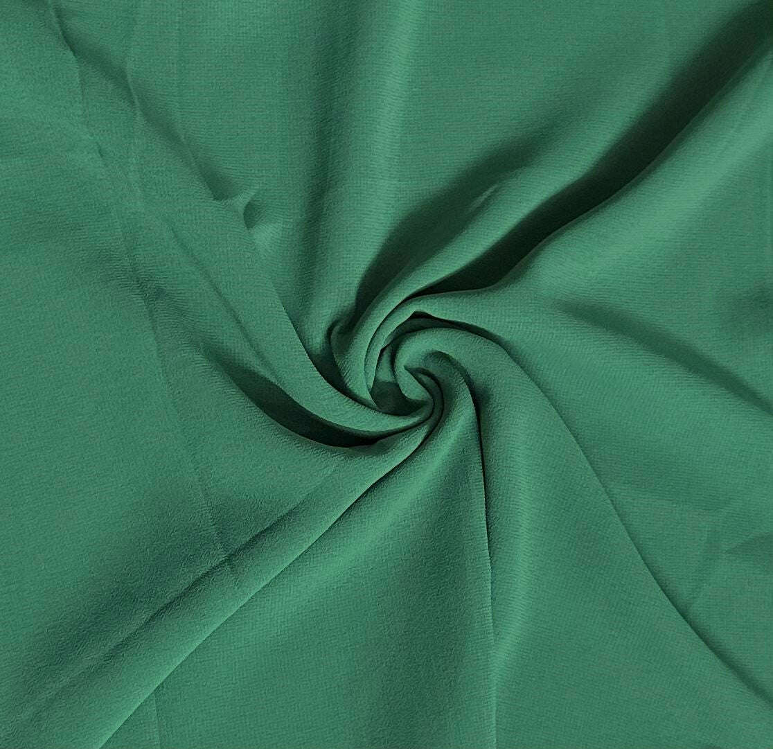 GEORGETTE HIJAB- BRUNSWICK GREEN – NURAIN